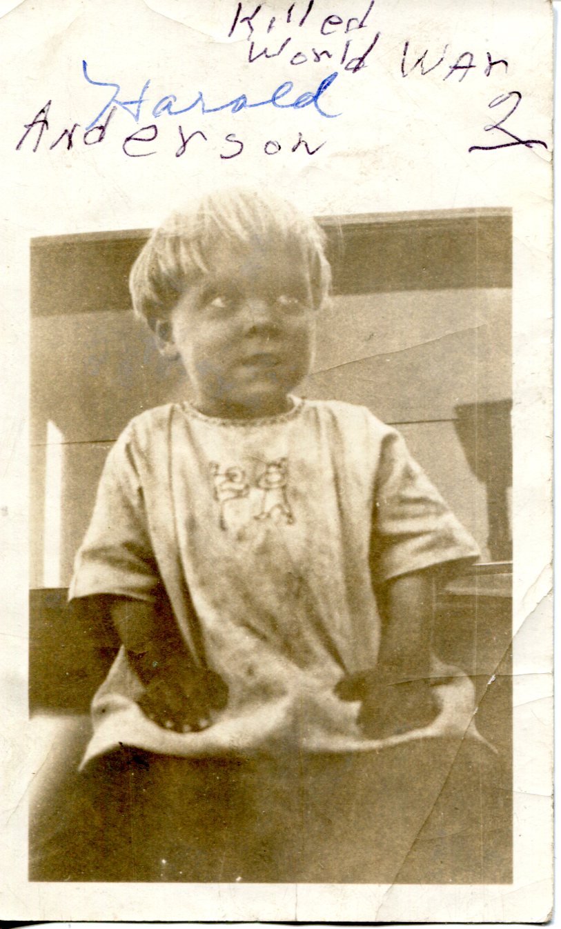 Harold Anderson WWII – Cory and Nicole Family History