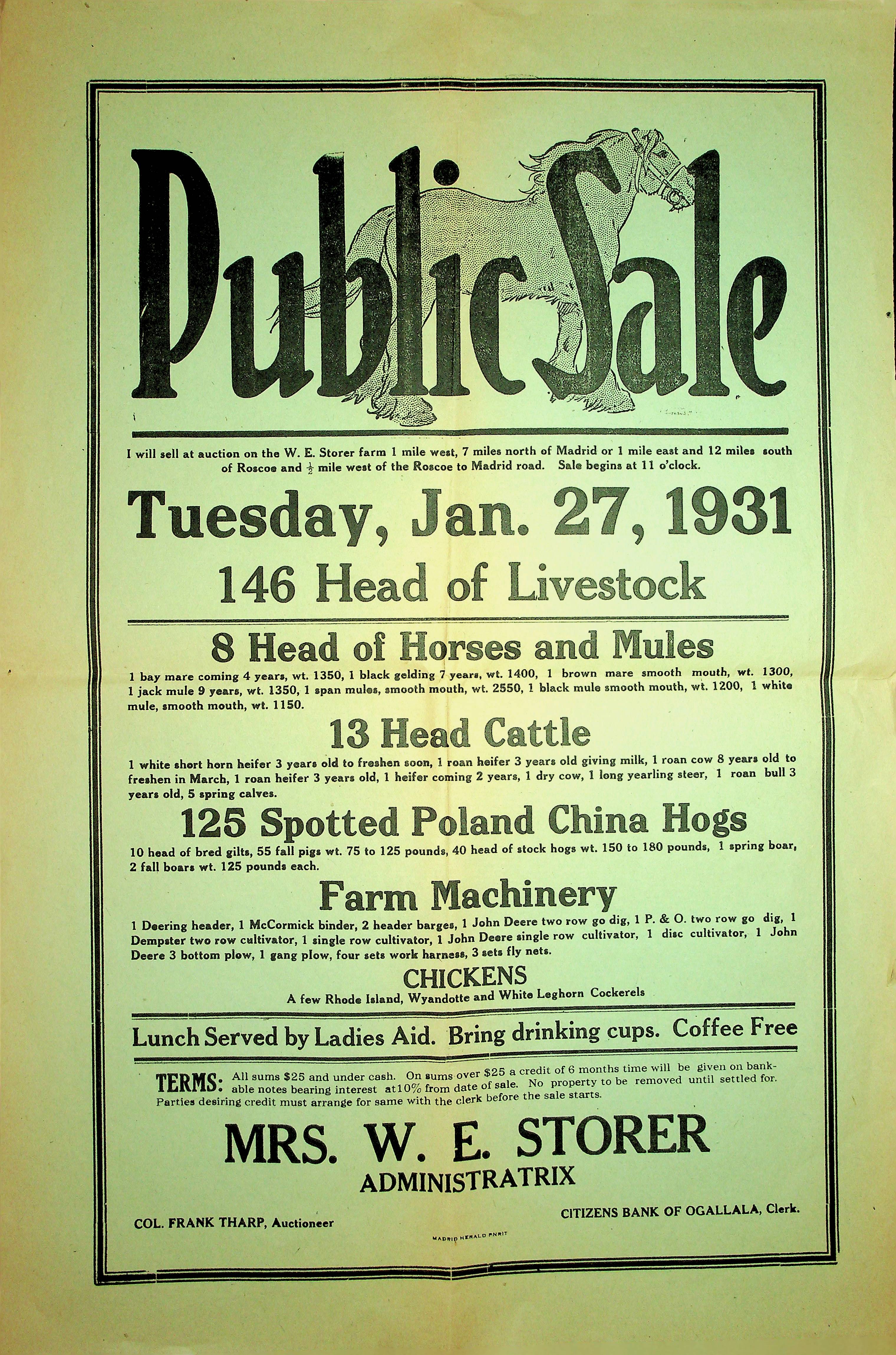 Walter Storer and Susie Williams Storer Photo and Story Gallery – Cory ...